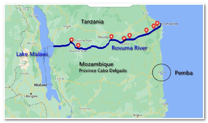 Mozambique Rovuma River