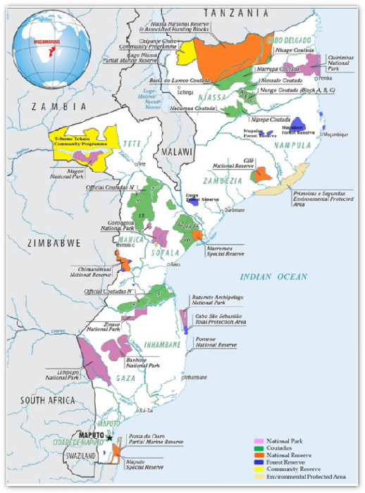 Mozambique: best holiday destinatiions